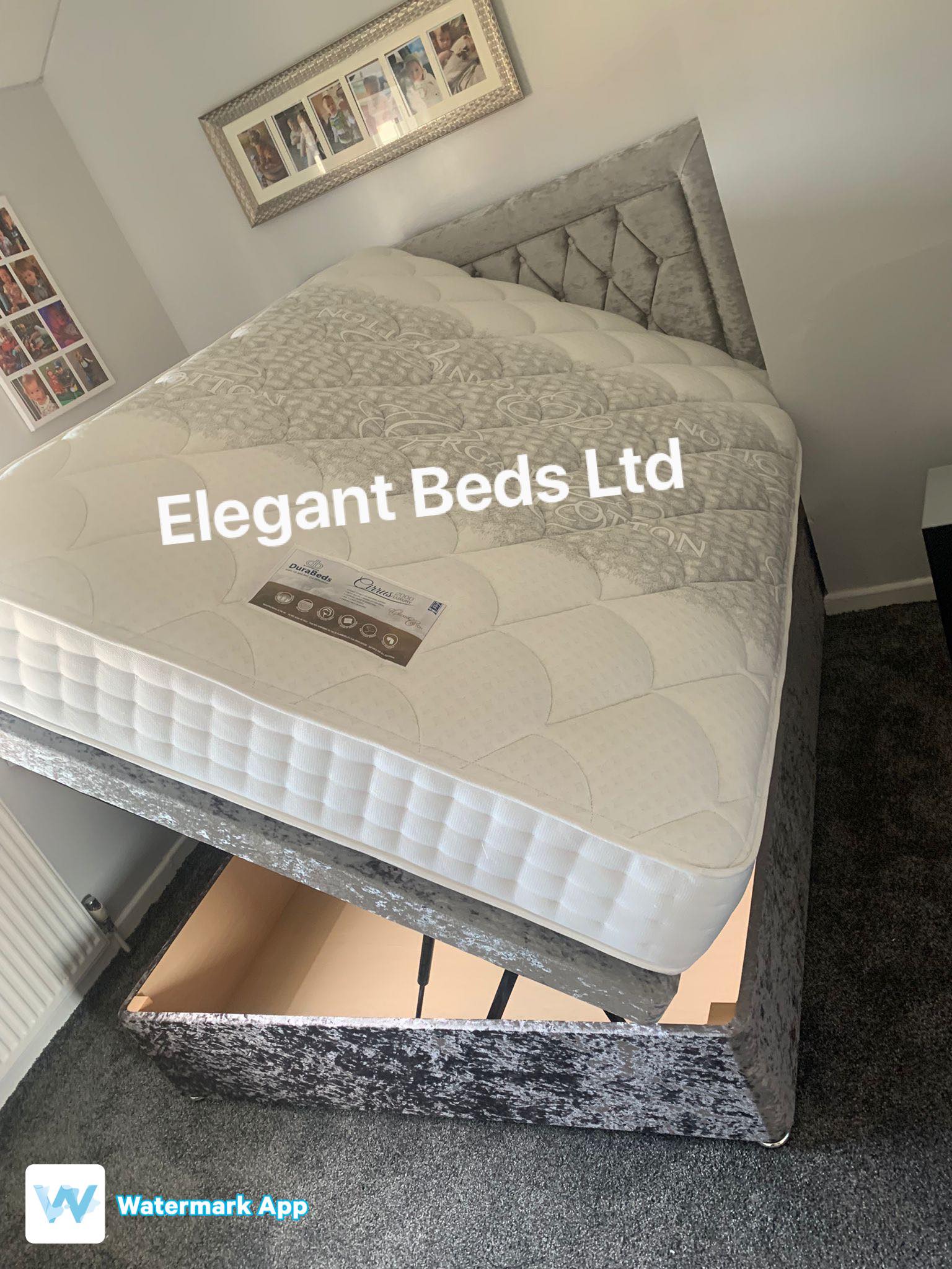 Side Opening Ottoman Base Only - Elegant Dreams