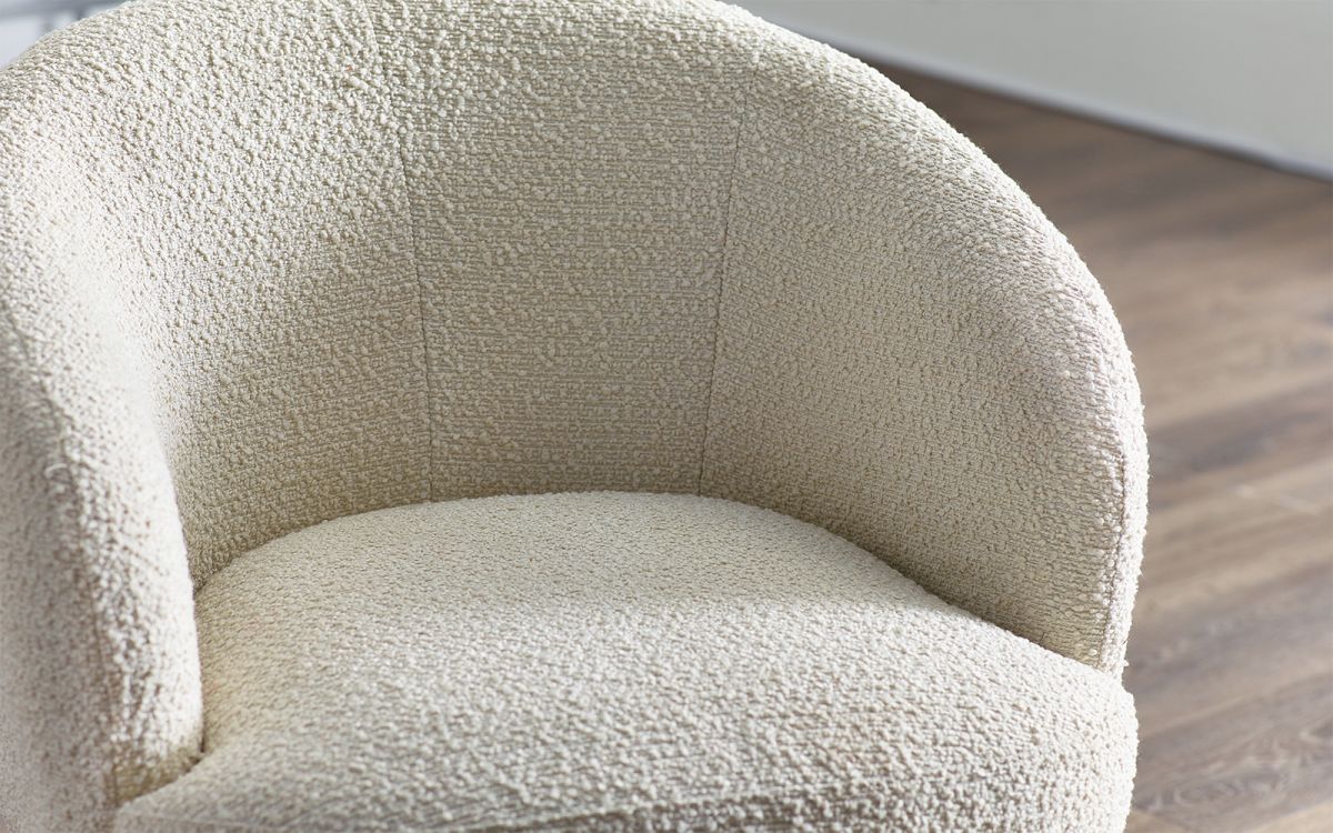 Amari Boucle Accent Chair - Elegant Dreams